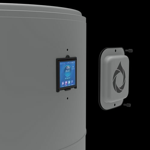 Aquatech Dynamic/X8 Ultra-Quiet 43 dBA Wi-Fi Heat Pump for Large Spaces